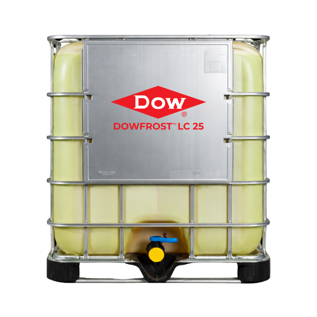 DOWFROST LC 25 Heat Transfer Fluid in 255 Gallon Tote – Go Glycol Pros™